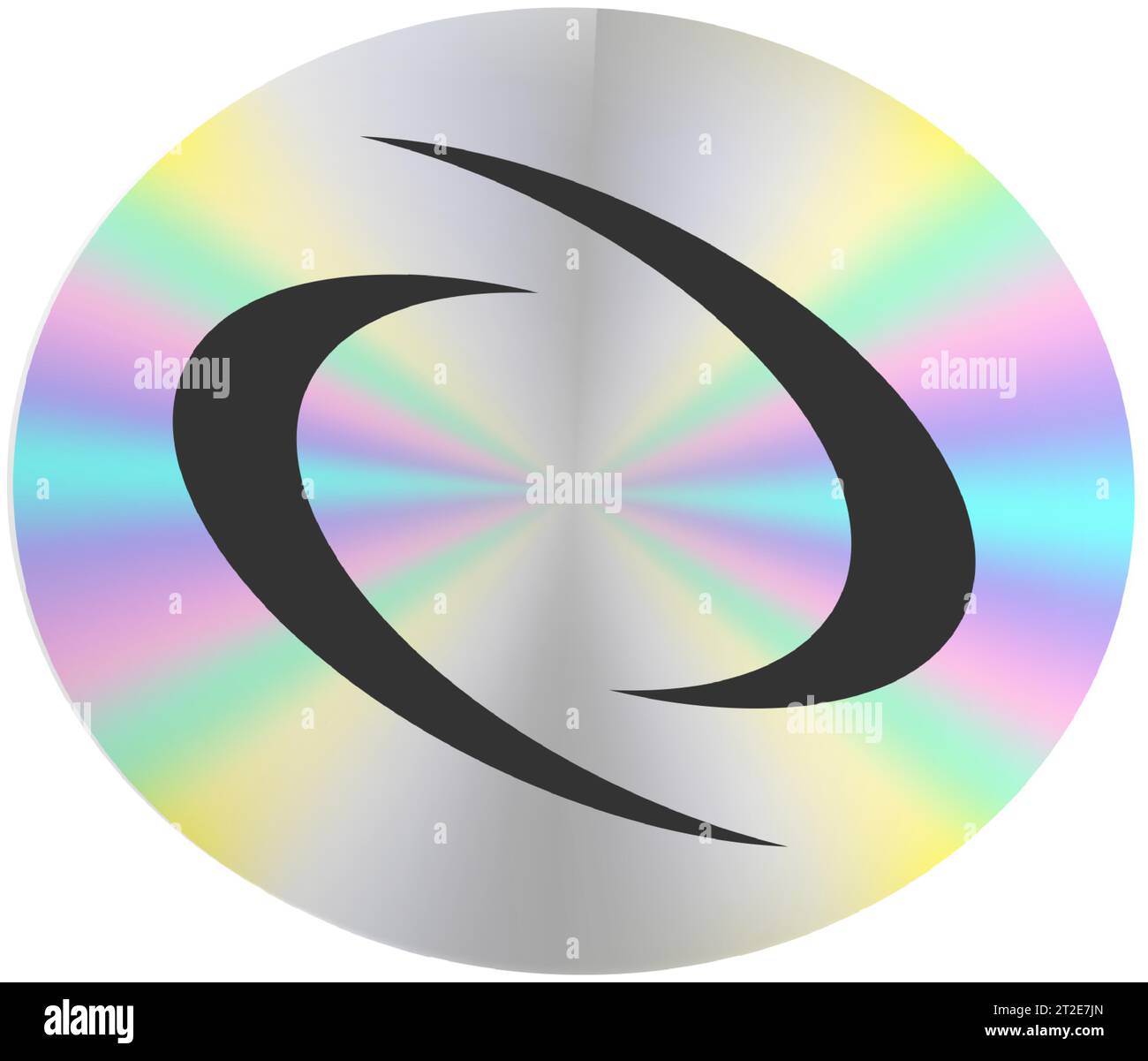 Holographic sticker in a trendy retro y2k style. Vector Graphic with textured foil effect ...