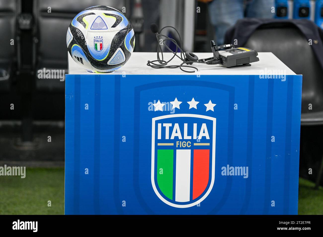 Official European Qualifiers ball for Euro 2024 during UEFA Euro 2024 ...