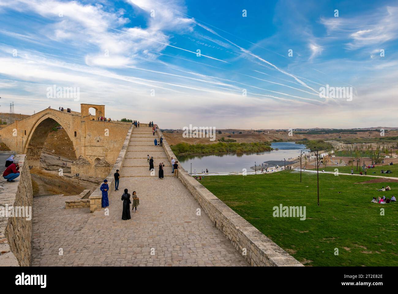 The Malabadi Bridge is an arch bridge spanning the Batman River near ...
