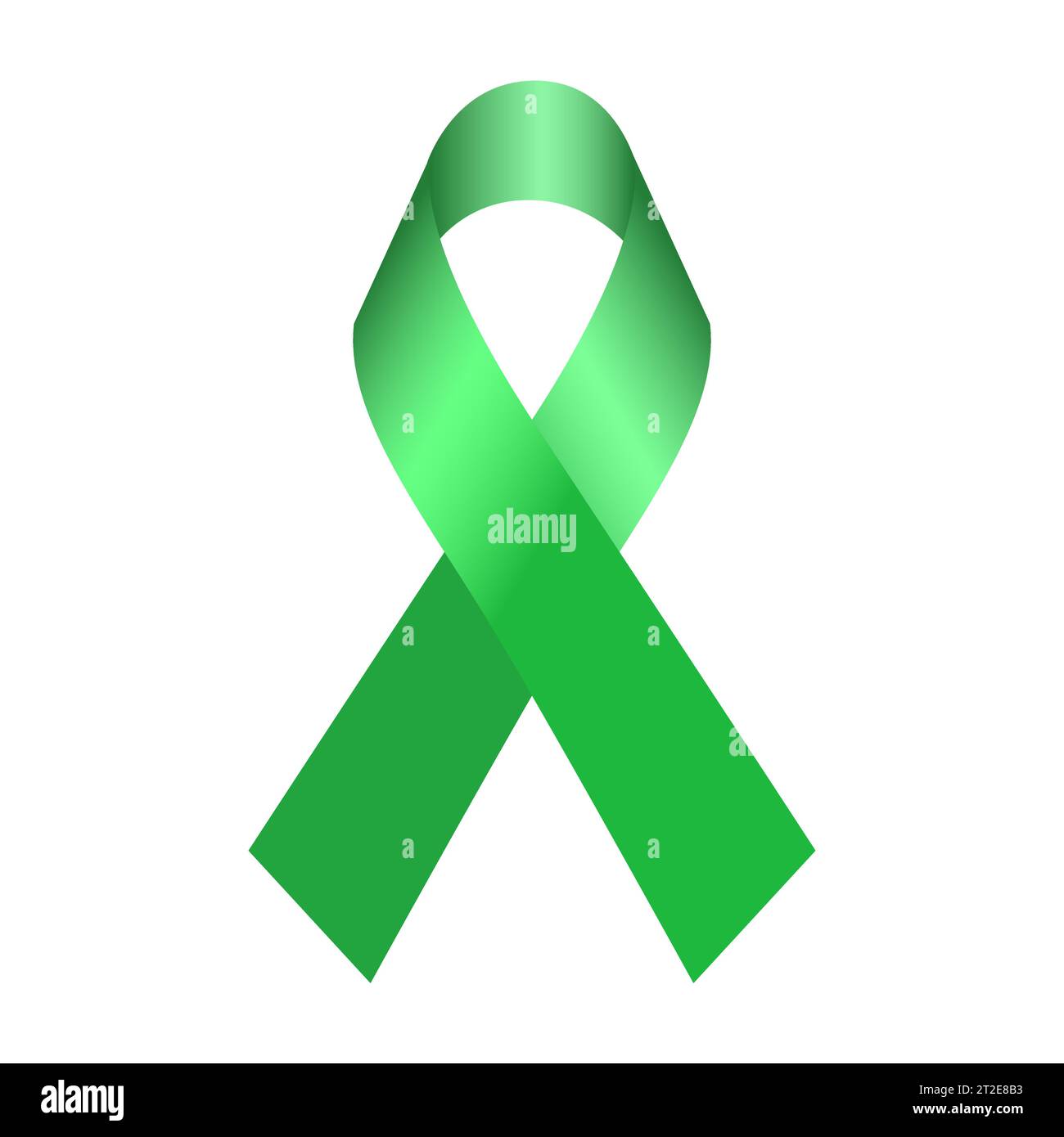 Lymphoma cancer ribbon isolated on white background Vector illustration ...