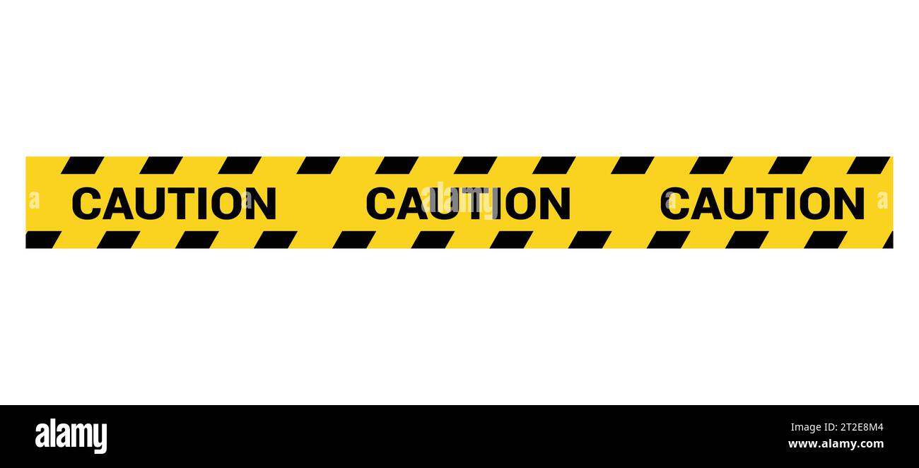 Police line do not cross. Barrier tape. Crime scene border. Safety type ...