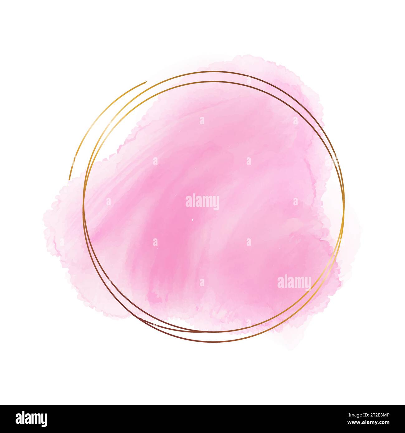 Pink watercolor logo paint background - Vector. Perfect art abstract ...