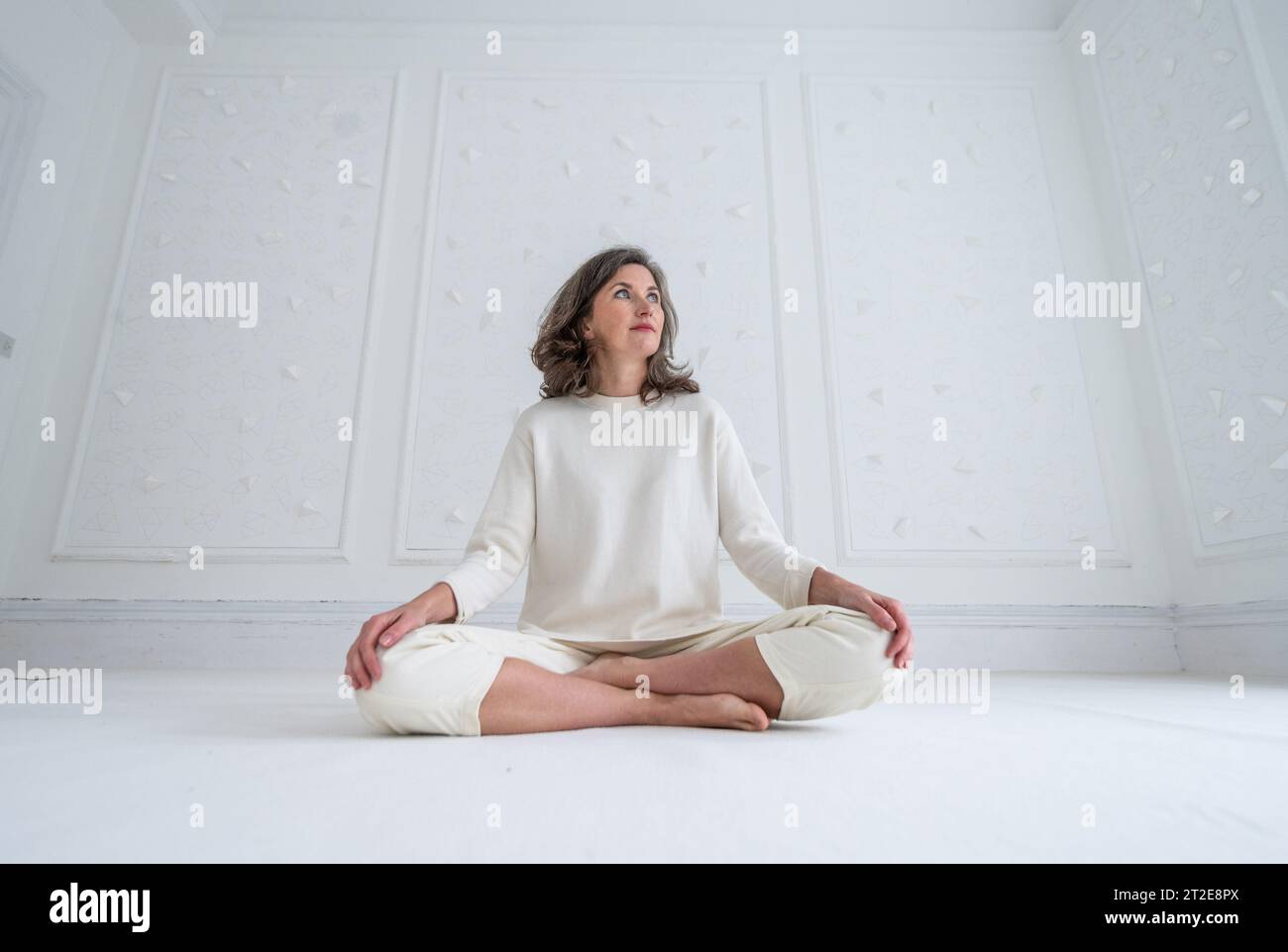 EDITORIAL USE ONLY Artist Gemma Anderson-Tempini at 'And She Built a ...