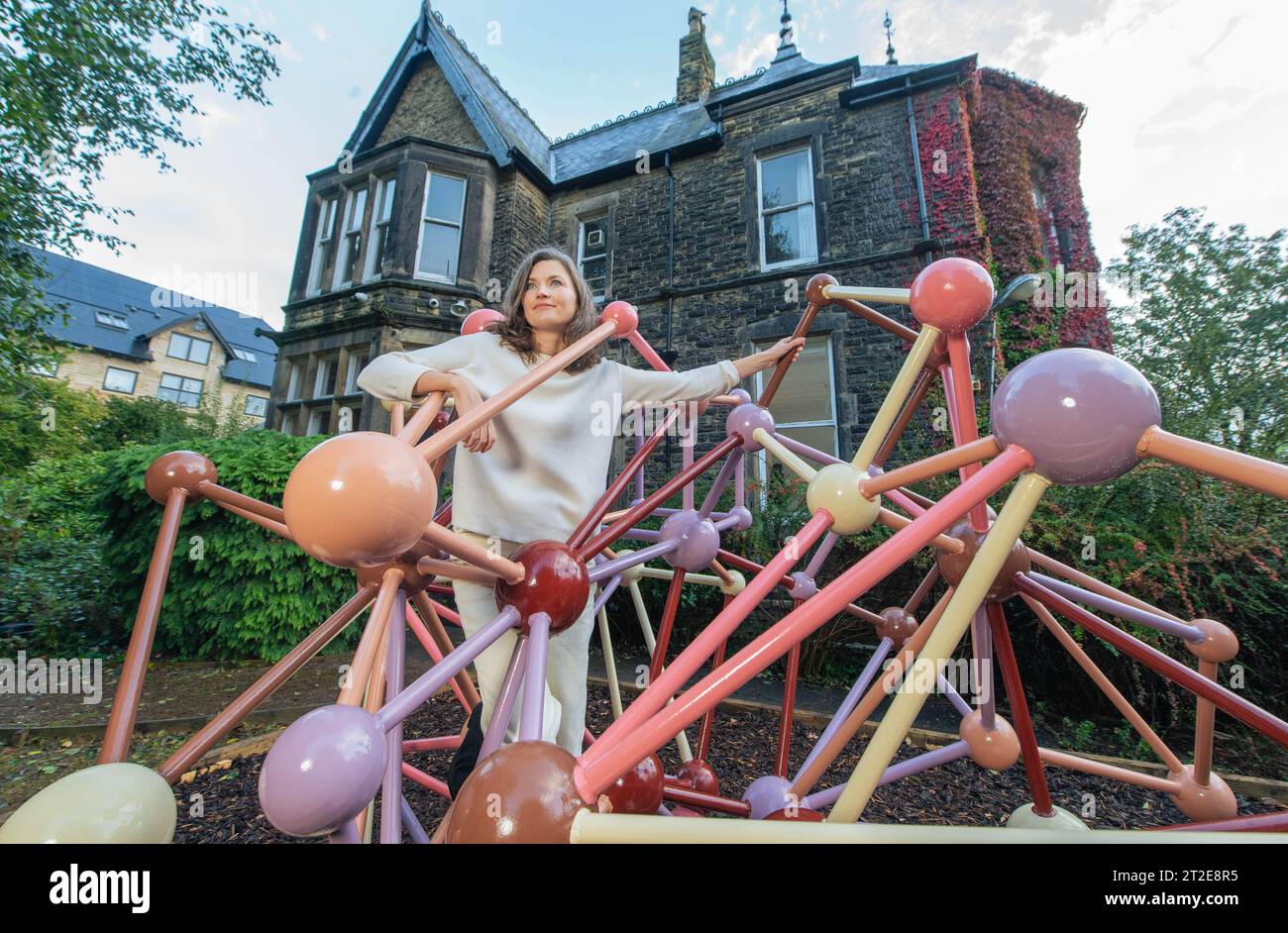 EDITORIAL USE ONLY Artist Gemma Anderson-Tempini at 'And She Built a ...