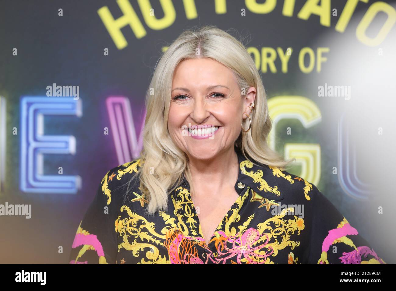 Sydney, Australia. 19th October 2023. Angela Bishop attends the red ...