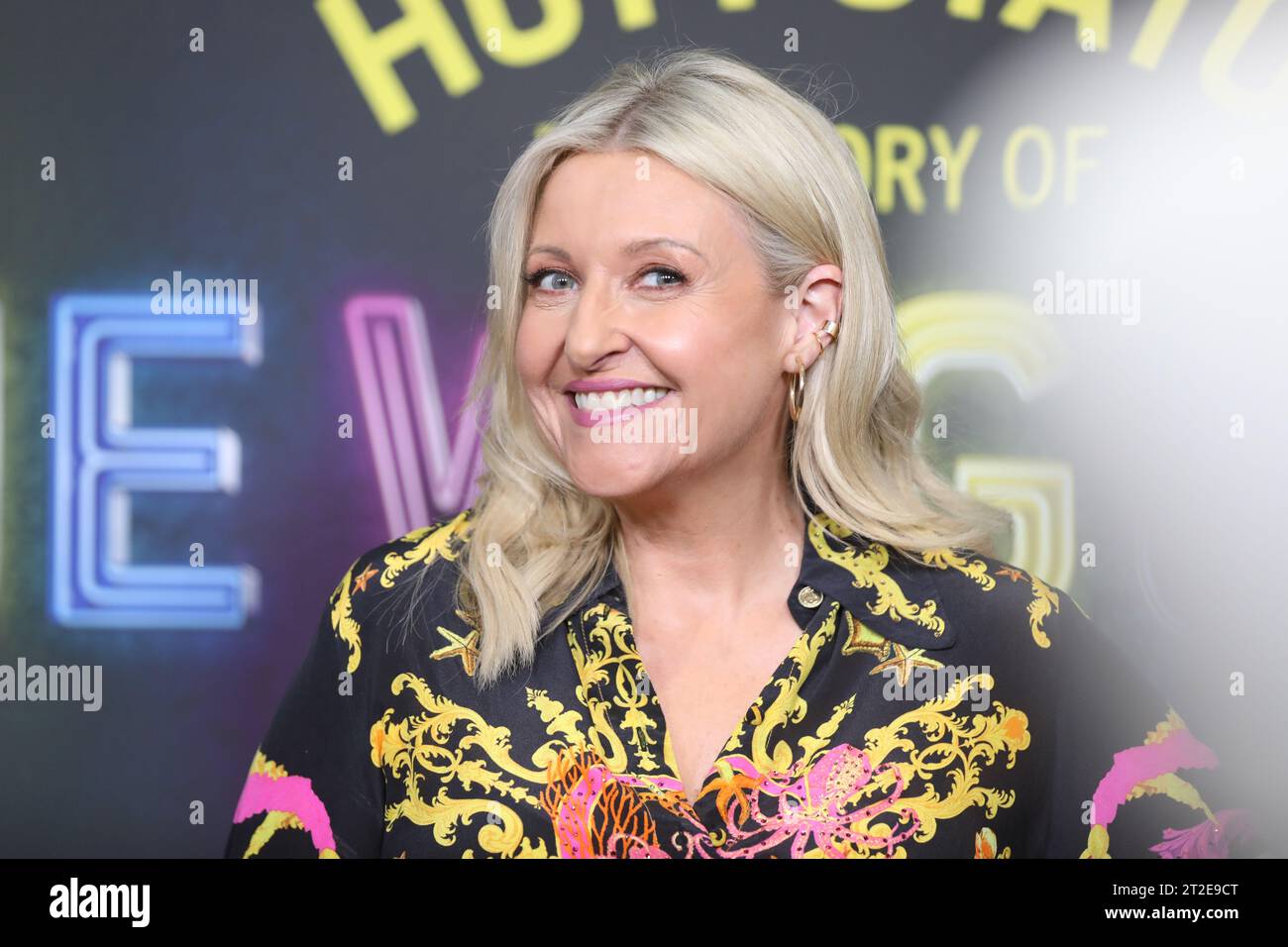 Sydney, Australia. 19th October 2023. Angela Bishop attends the red ...