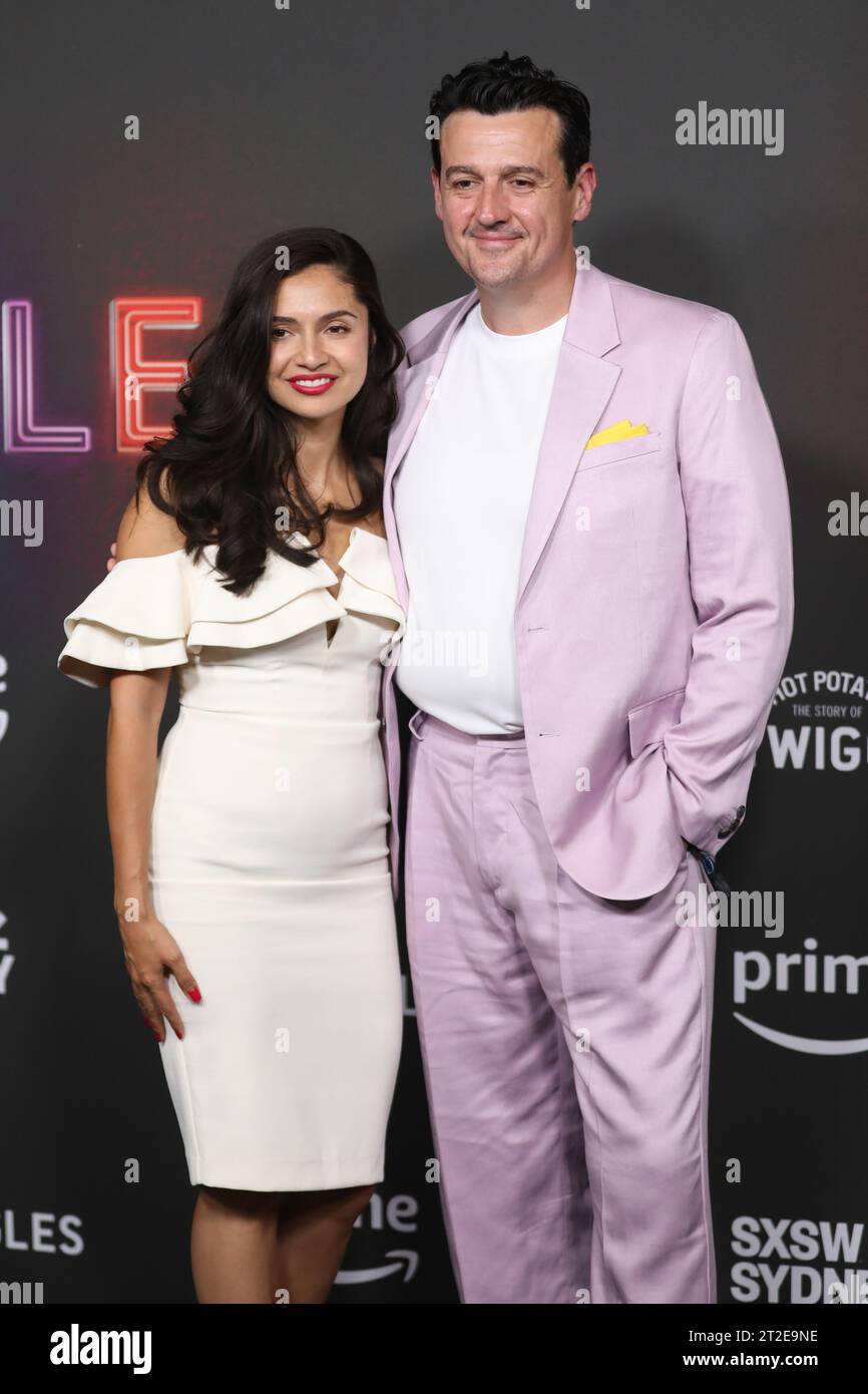 Sydney, Australia. 19th October 2023. Sam Moran attends the red carpet ...