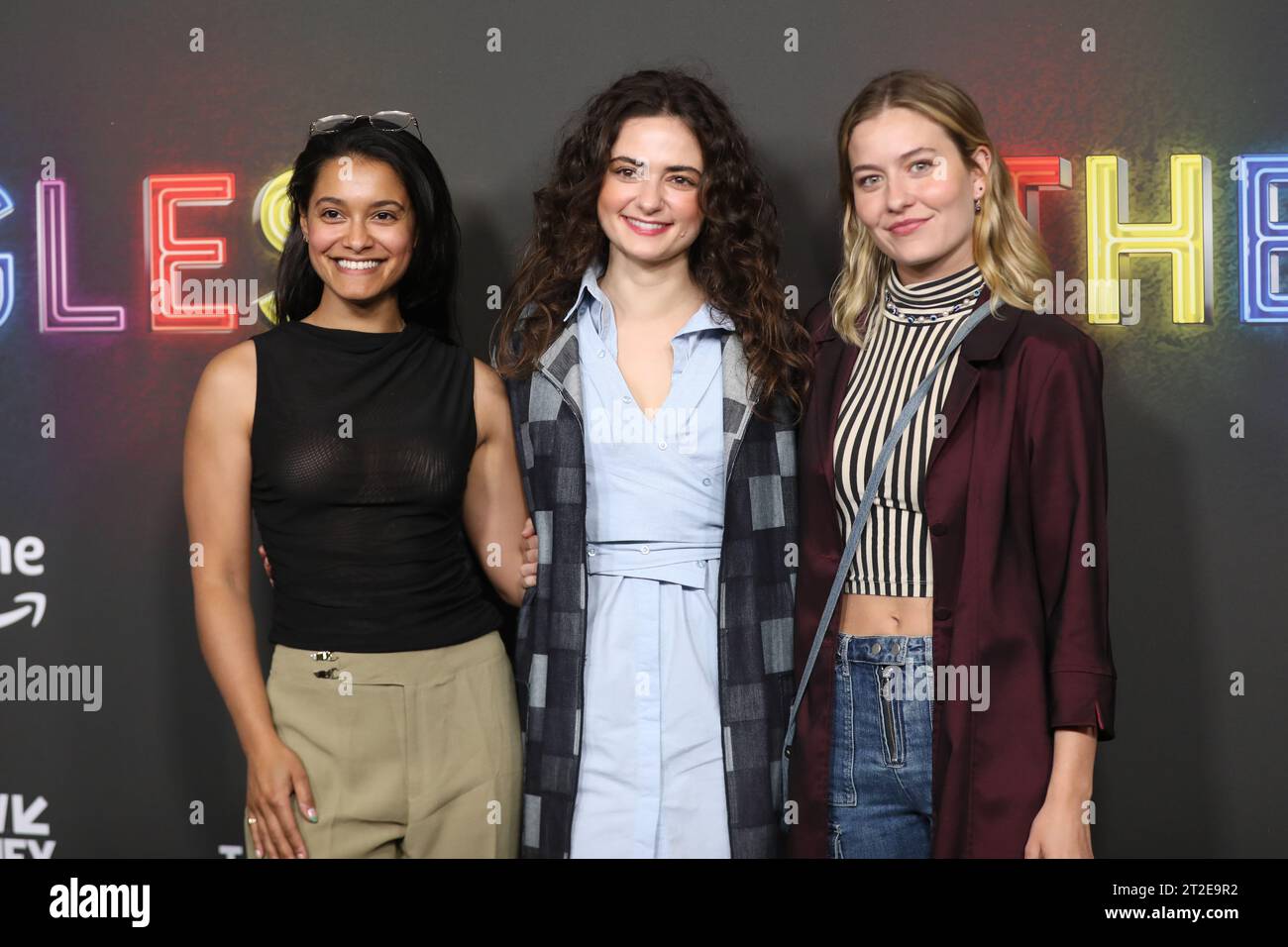 Sydney, Australia. 19th October 2023. L-R: Sana'a Shaik (Teresa in ...