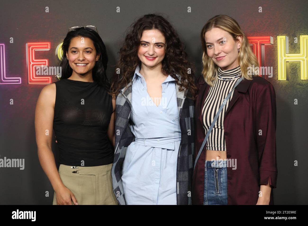 Sydney, Australia. 19th October 2023. L-R: Sana'a Shaik (Teresa in ...