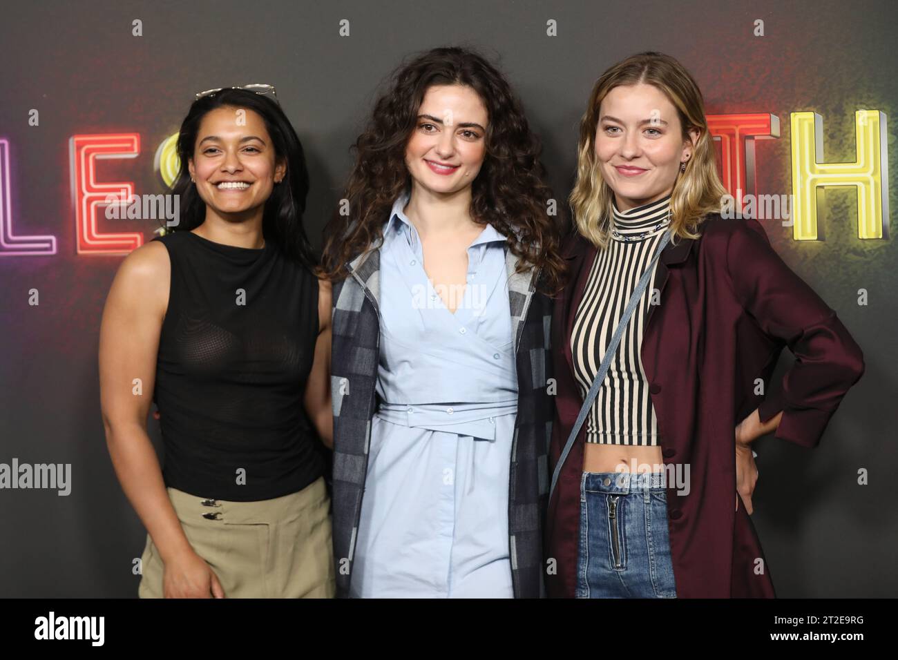 Sydney, Australia. 19th October 2023. L-R: Sana'a Shaik (Teresa in ...