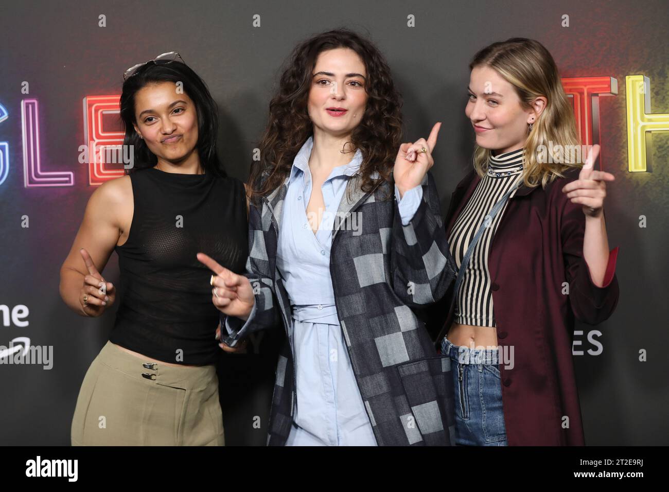 Sydney, Australia. 19th October 2023. L-R: Sana'a Shaik (Teresa in ...