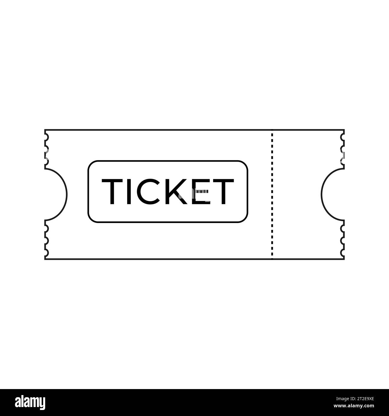 Ticket line art. Outline ticket icon. Vector Stock Vector Image & Art ... Ticket line art. Outline ticket icon. Vector Stock Vector Image & Art ...