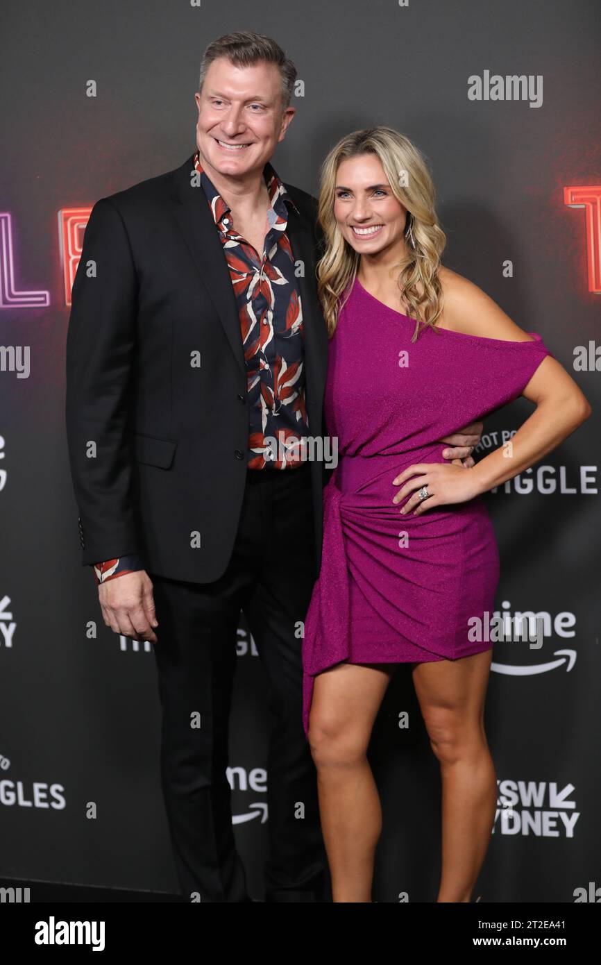 Sydney, Australia. 19th October 2023. Simon Pryce and Lauren Hannaford ...