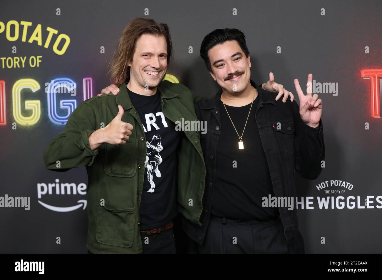 Sydney, Australia. 19th October 2023. L-R: John-Henry Pajak and David ...