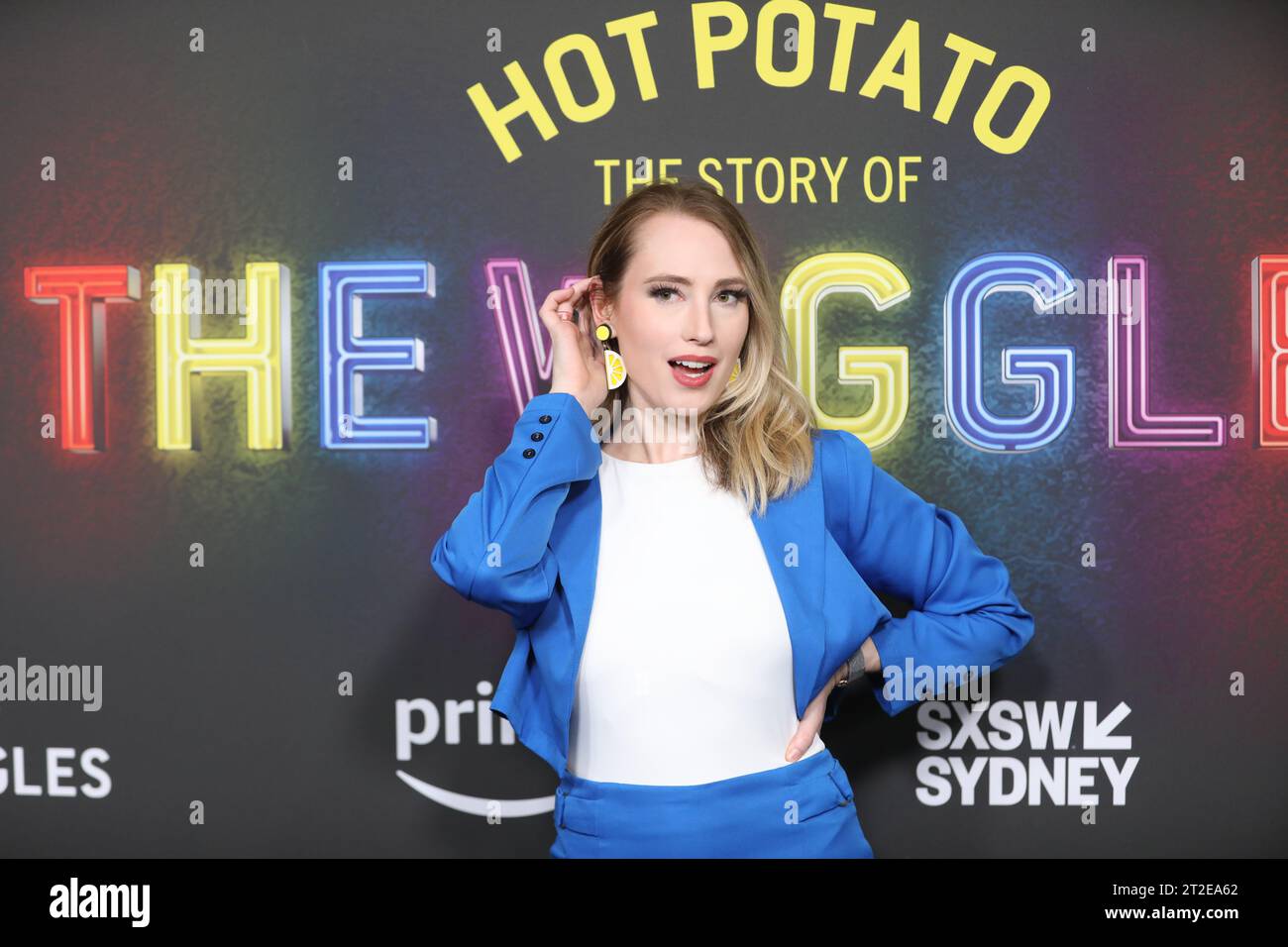 Sydney, Australia. 19th October 2023. Bronte Reynolds attends the red ...