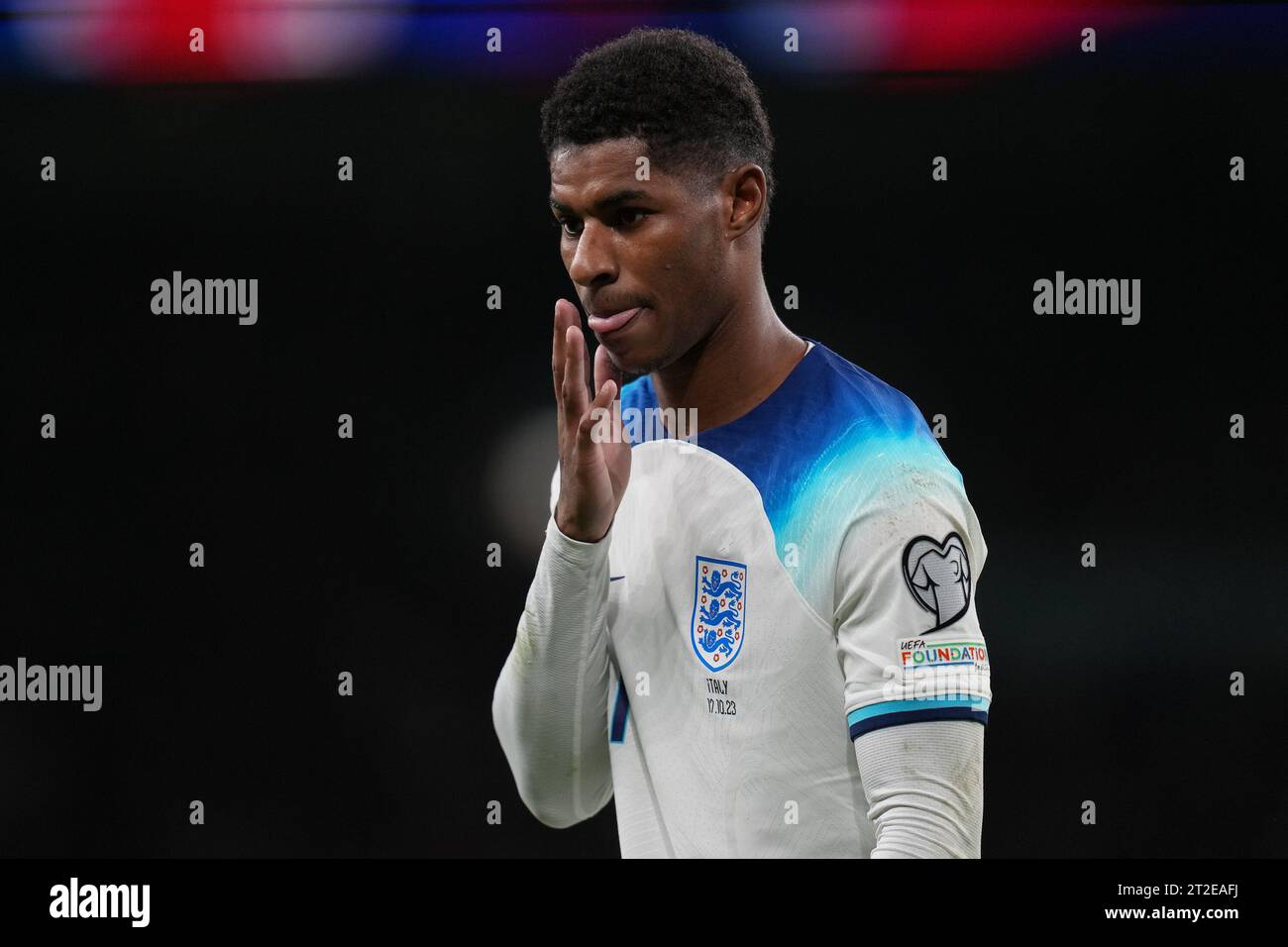 London, UK. 17th Oct, 2023. Marcus Rashford (Manchester United) of ...