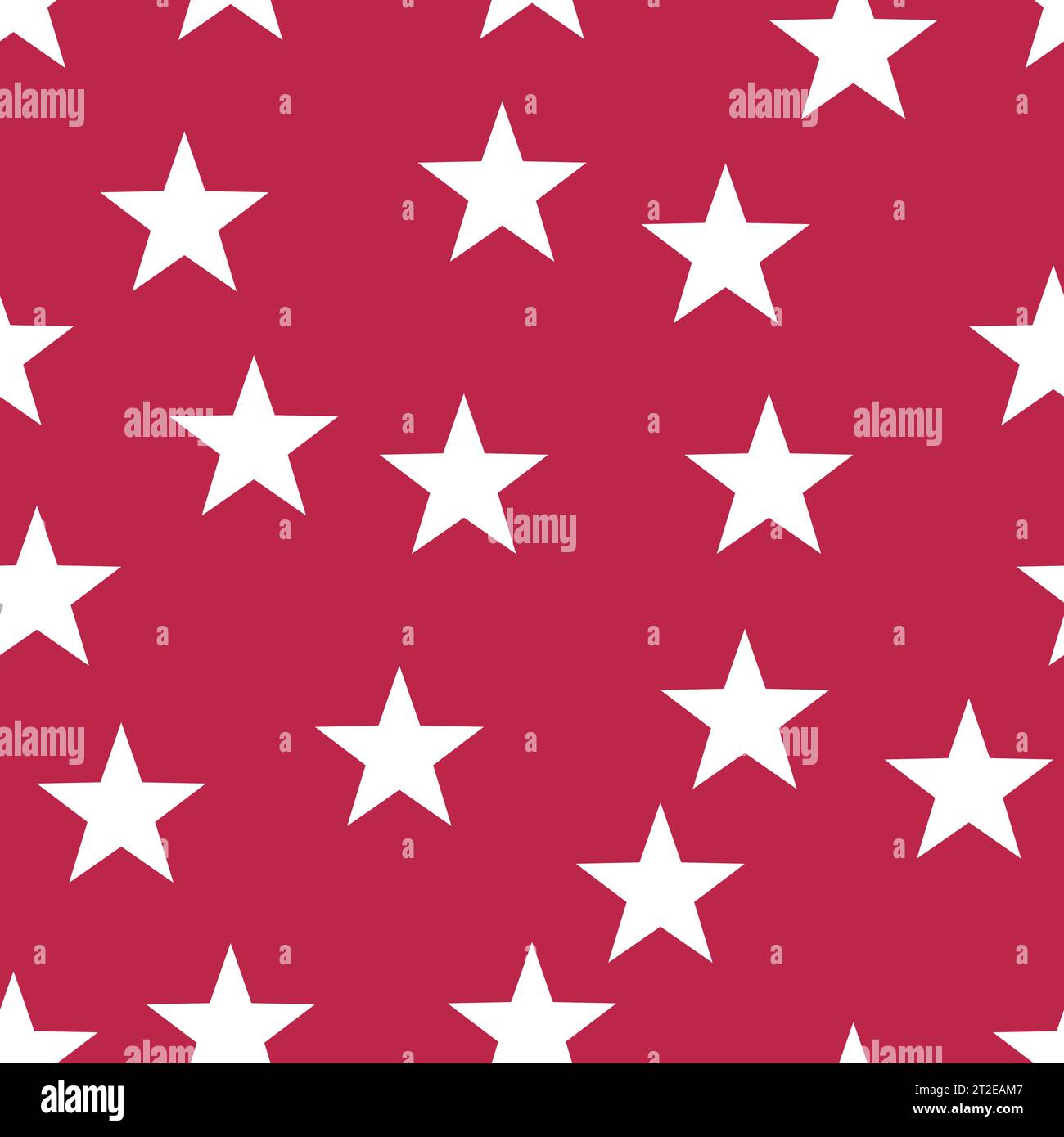 Stars seamless pattern in color viva magenta.Ideal for printing baby ...
