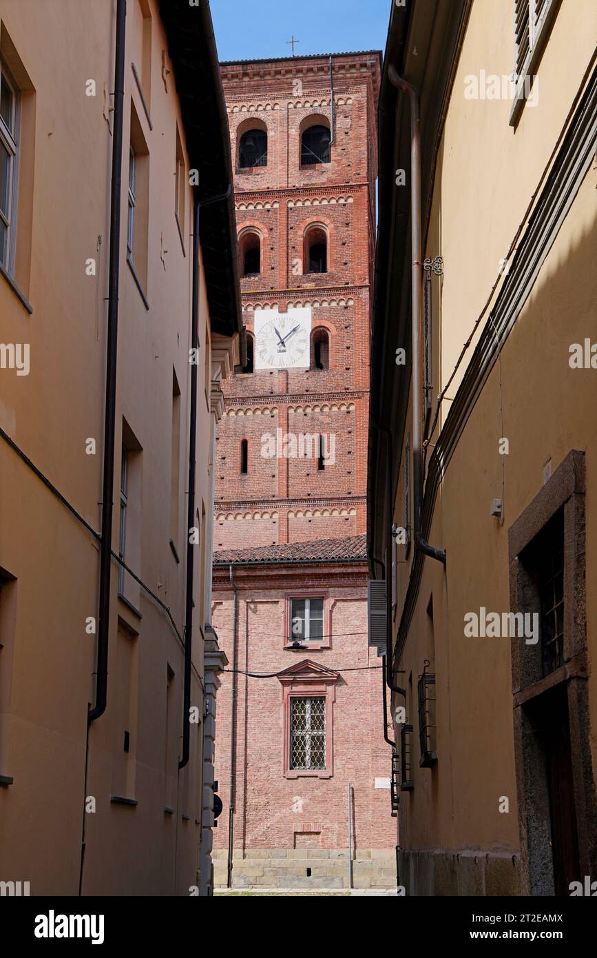 Cathedral of Santa Maria Assunta, Asti, Piedmont, Italy Stock Photo - Alamy