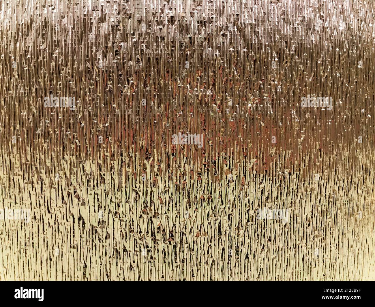 Texture of beautiful yellow gold silver shiny foil for heat insulation ...