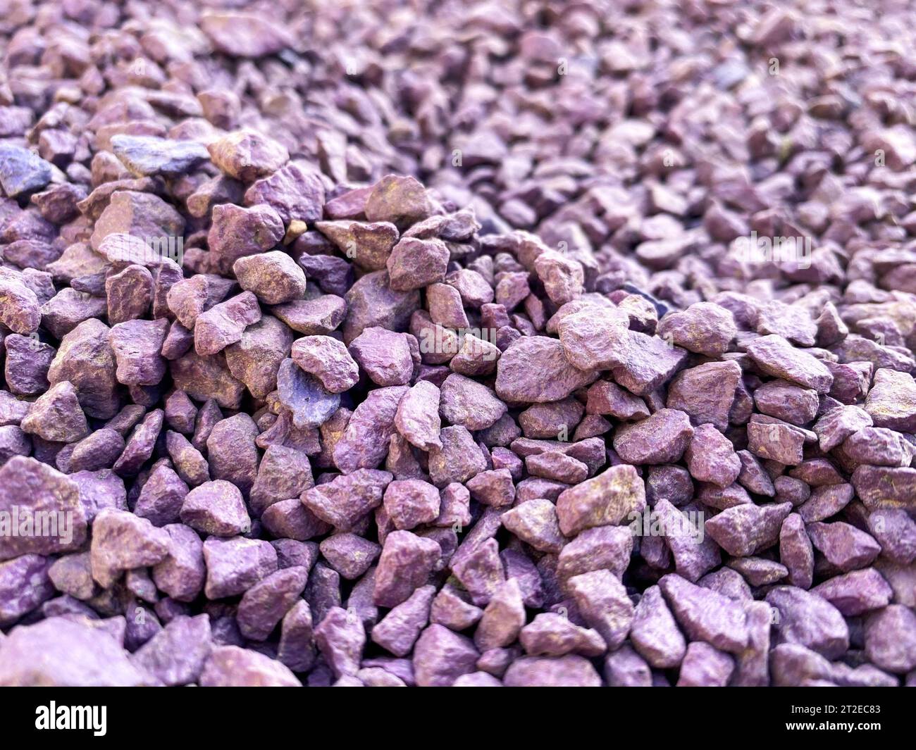 purple color stones, texture. heaping of stones, decorative elements ...