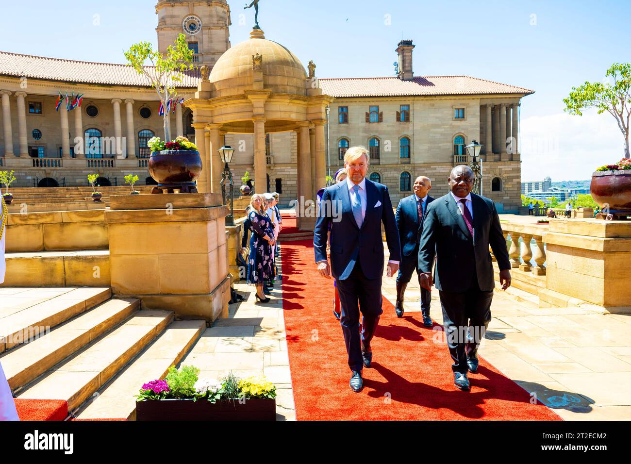 Pretoria, South Africa. 19th Oct, 2023. King Willem-Alexander of the ...