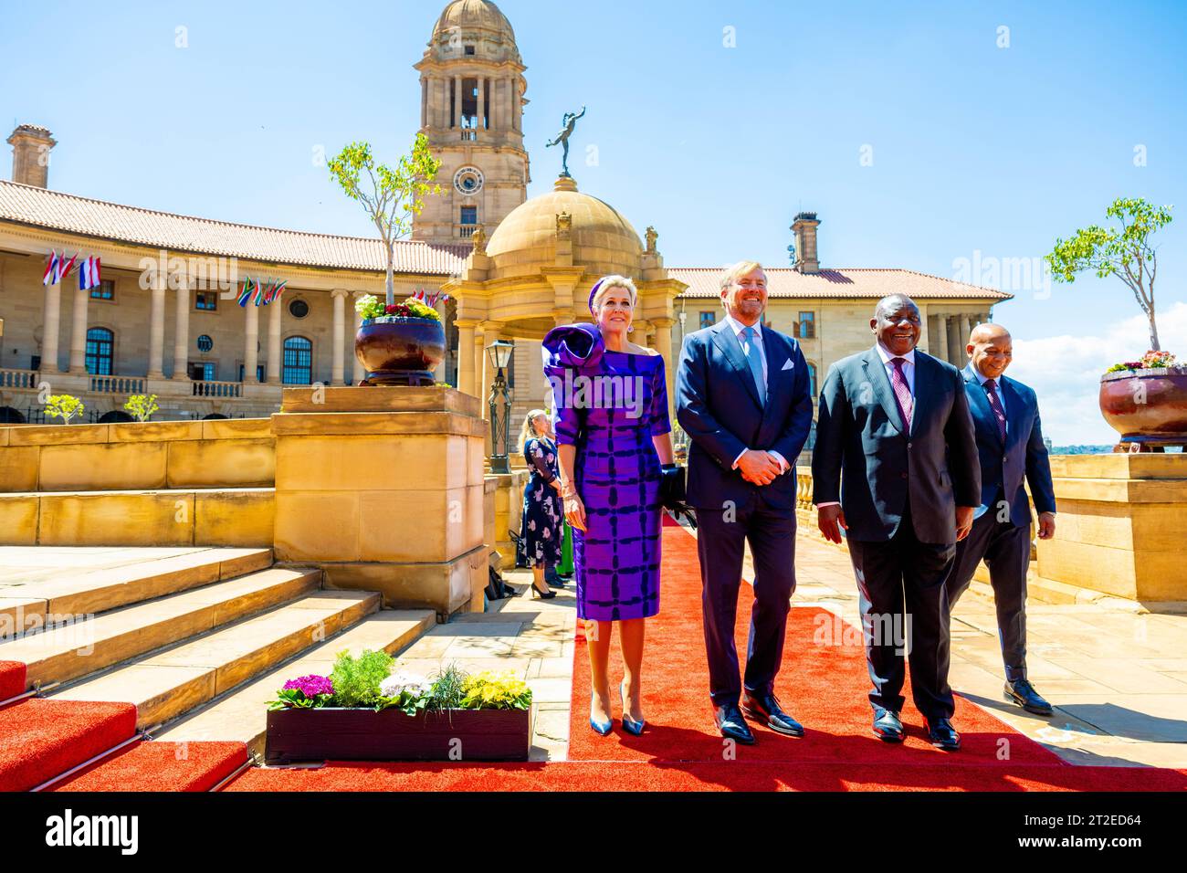 Pretoria, South Africa. 19th Oct, 2023. King Willem-Alexander and Queen ...