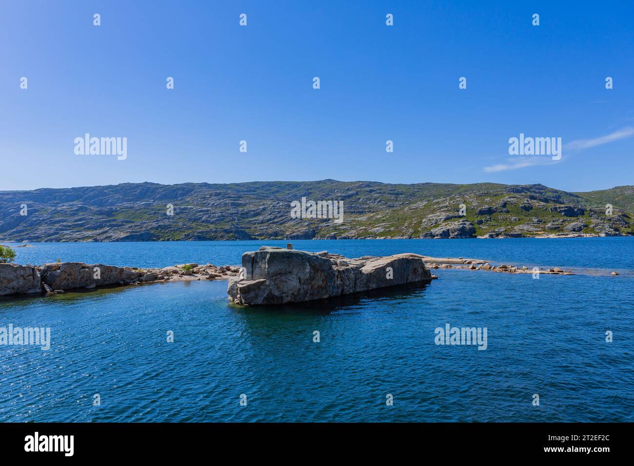 Lagoa Comprida (Long Lake) is the largest lake of Serra da Estrela ...