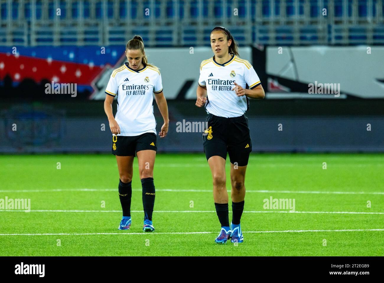 Oslo, Norway. 18th Oct, 2023. Sandie Toletti (6) of Real Madrid scores ...