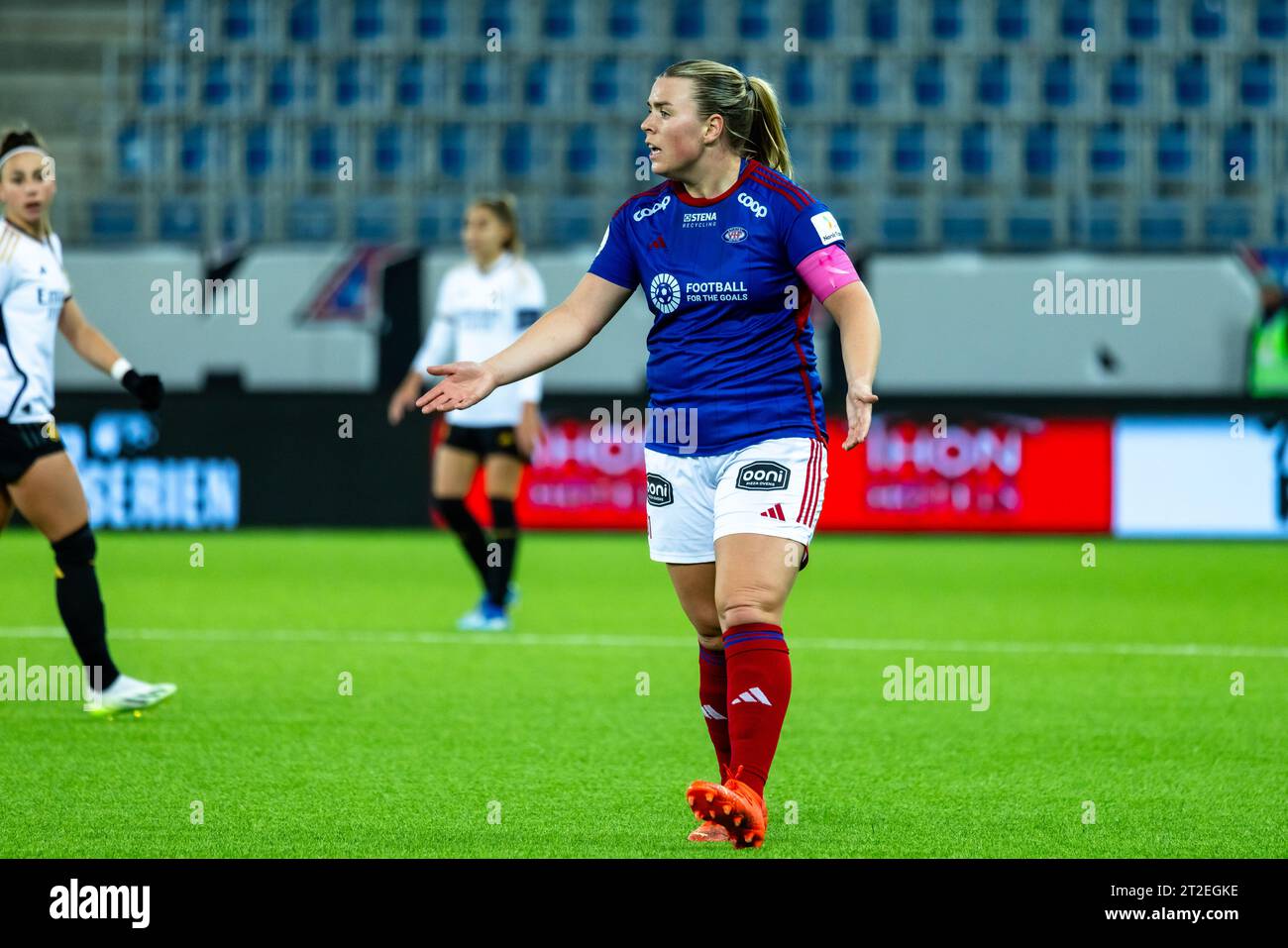 Oslo, Norway. 18th Oct, 2023. Ingibjorg Sigurdardottir (11) of ...