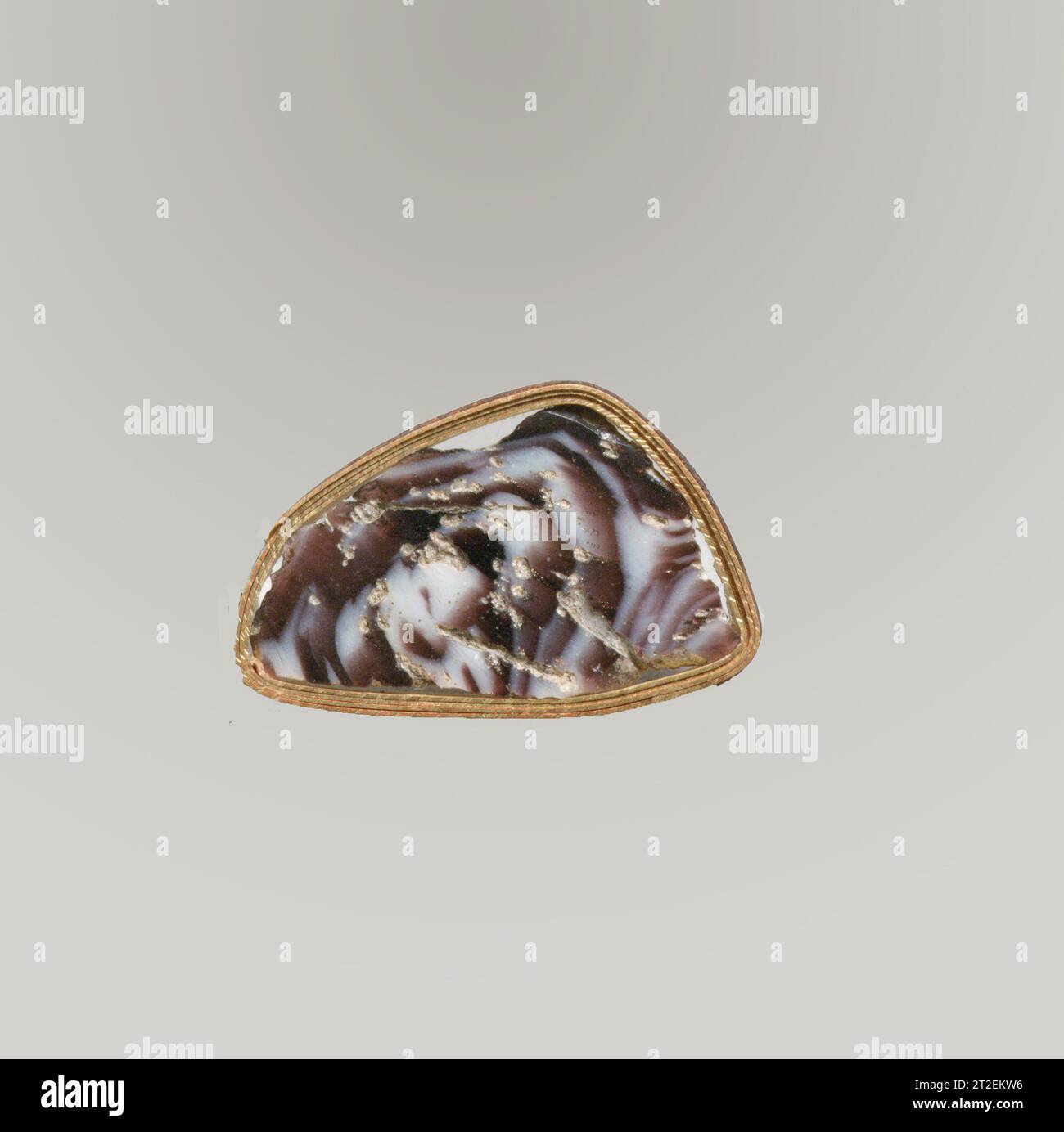 Glass mosaic inlay fragment Roman late 1st century BCE–early 1st ...