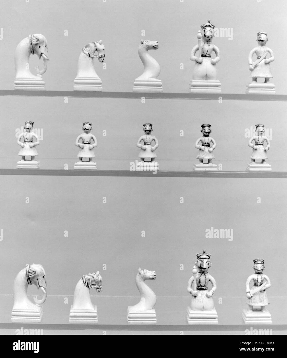 Chessmen (32) Indian 18th–19th century Although it is figural, this set ...