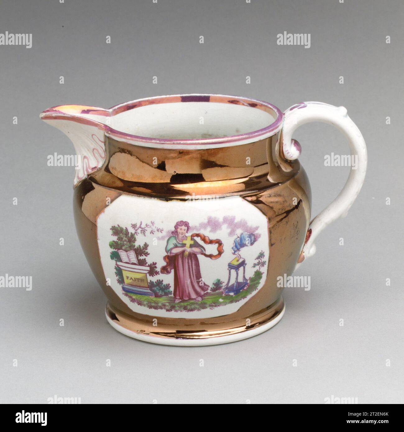 Pitcher British 19th century Stock Photo - Alamy