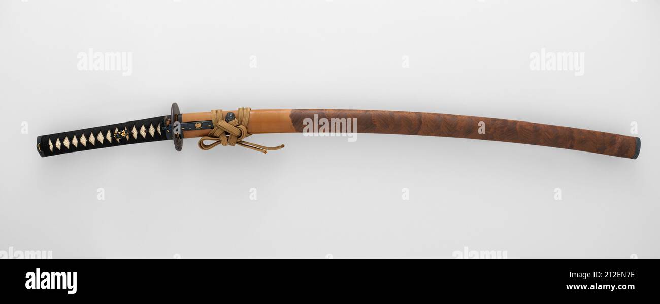 Blade and Mounting for a Sword (Katana) Blade inscribed by Yokoyama K ...