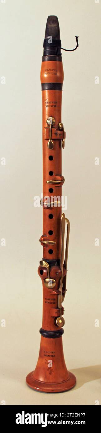 Clarinet in E-flat Franz Lauter German ca. 1840 According to the city ...