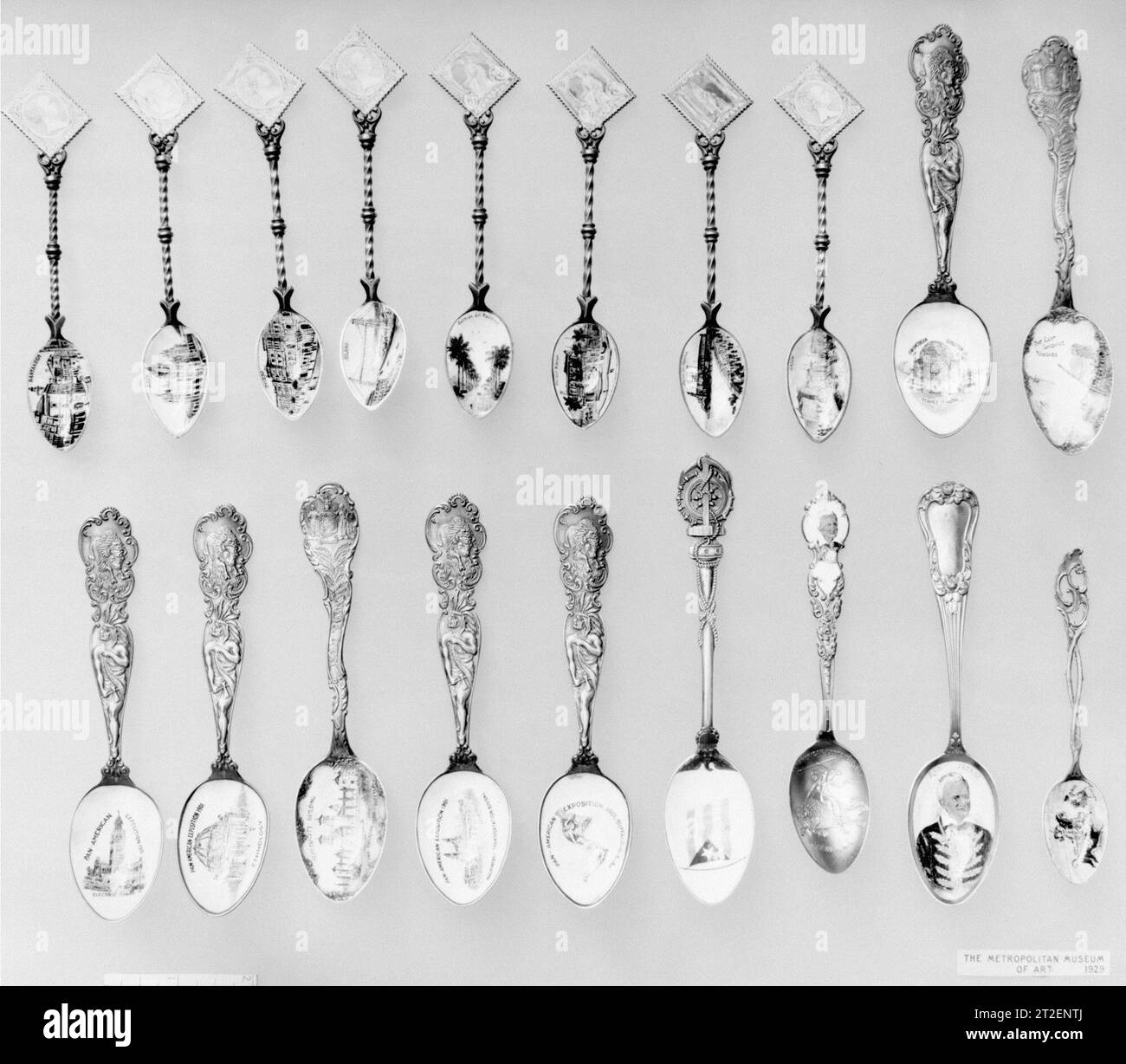 Souvenir spoon German late 19th century Stock Photo - Alamy