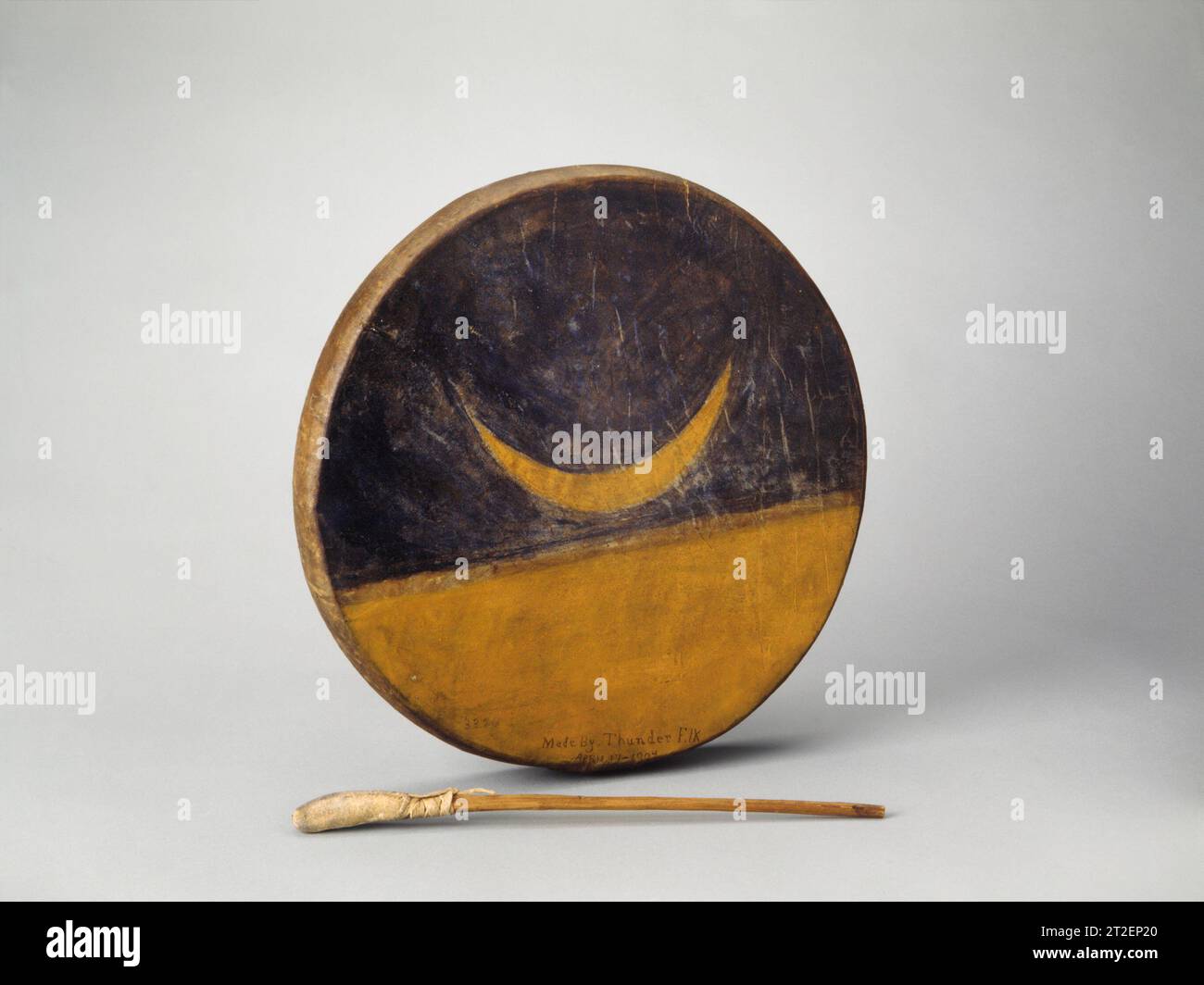 Frame Drum Thunder Elk Native American (Sioux) ca. 1887 Made about 1887 ...