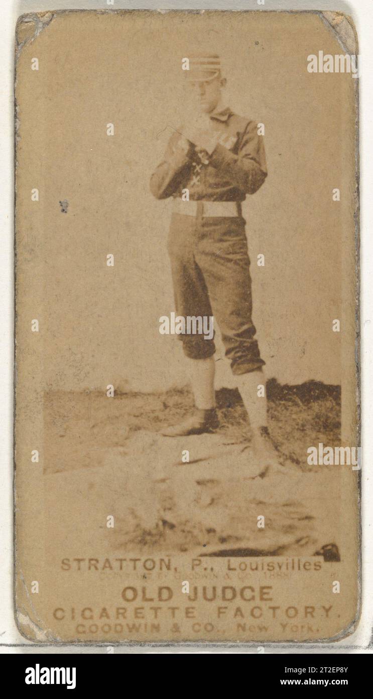 Chilton Scott Stratton, Pitcher, Louisville Colonels, from the Old ...