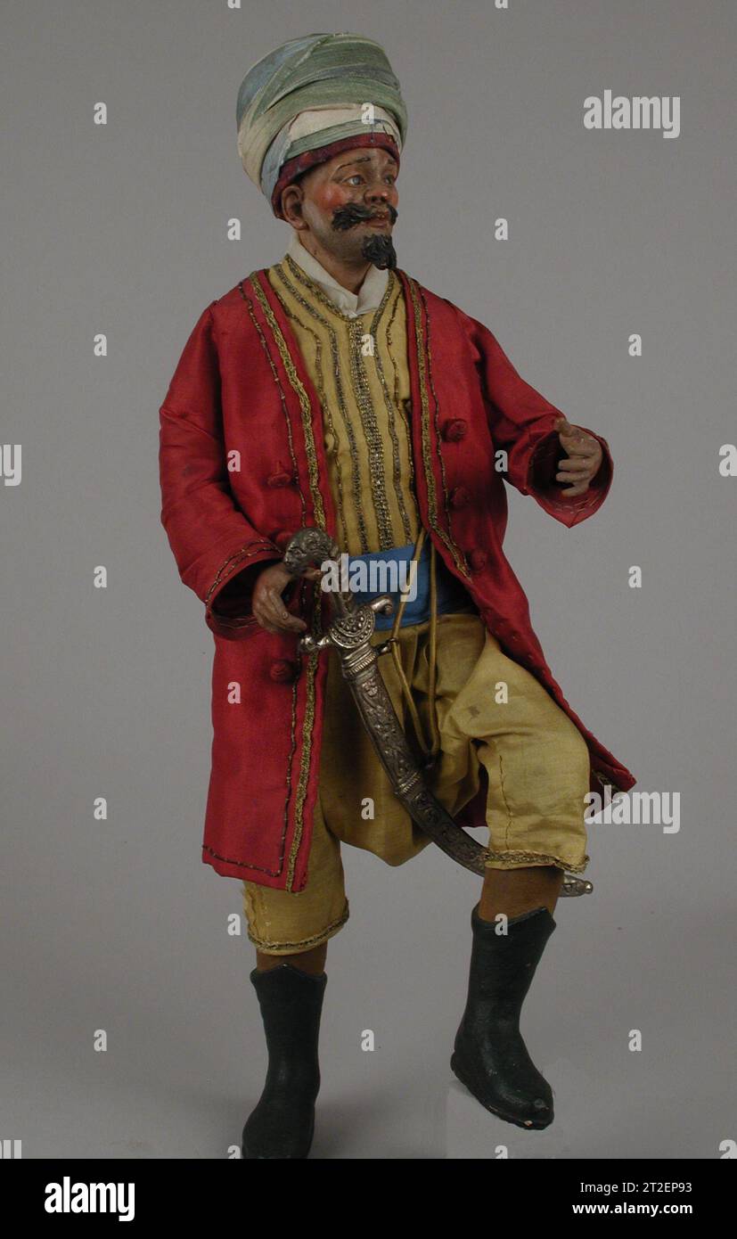 Man with turban hat Italian, Naples 18th–19th century View more. Man ...