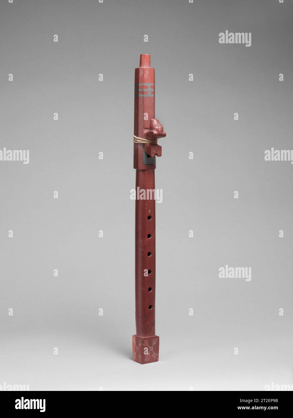Courting flute (siyotanka) Native American (Sioux) ca. 1850–1900 This ...