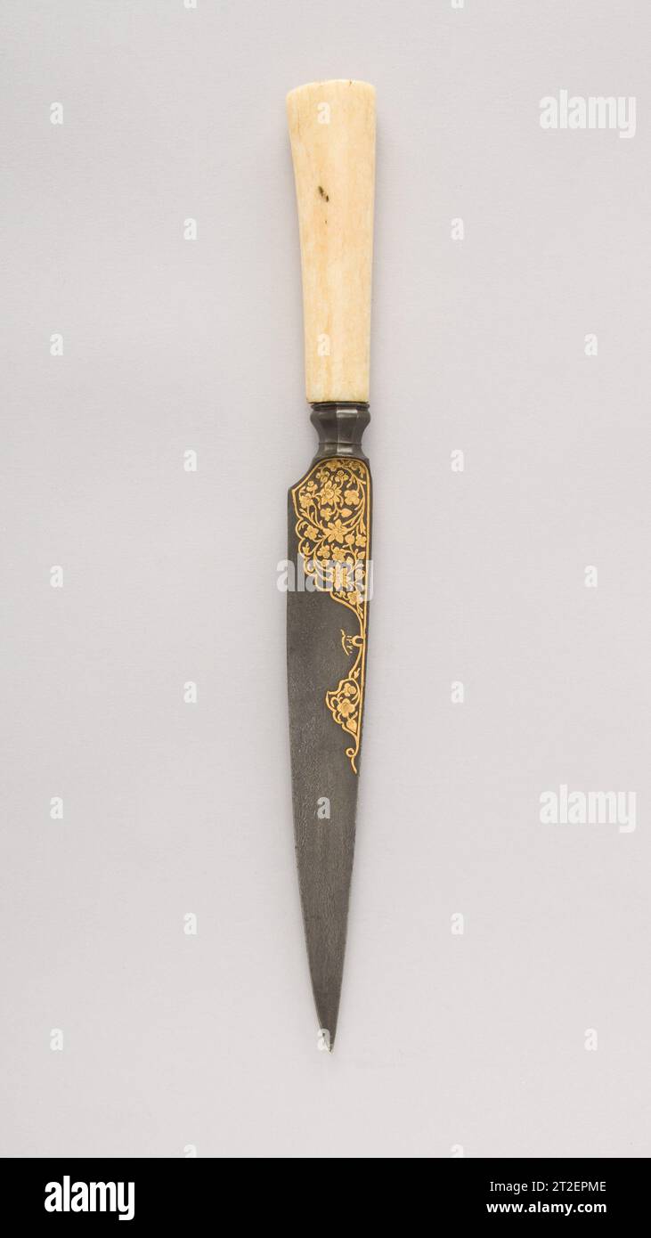 Dagger (Kard) Iranian dated A.H. 1220/1805–6 CE Daggers of this type ...