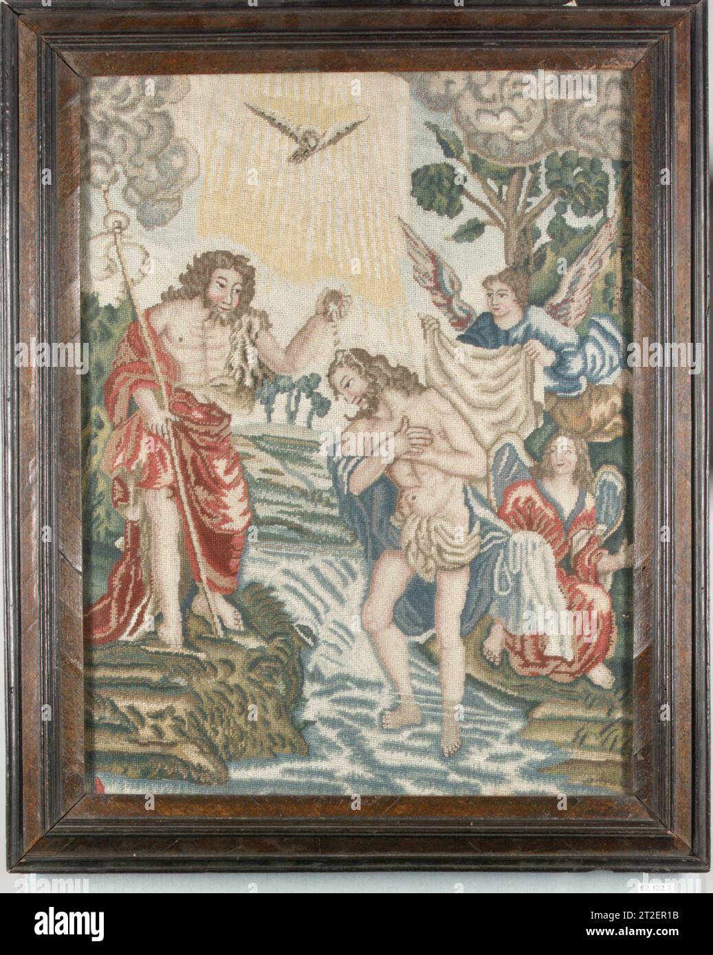Baptism of Christ German 19th century Stock Photo - Alamy