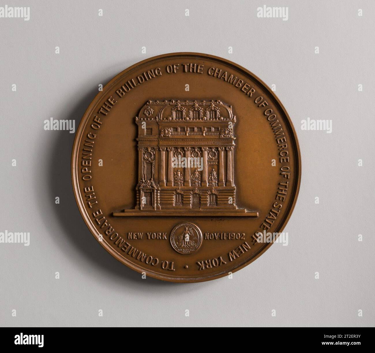 Opening of Chamber of Commerce, New York American 1902 Stock Photo - Alamy