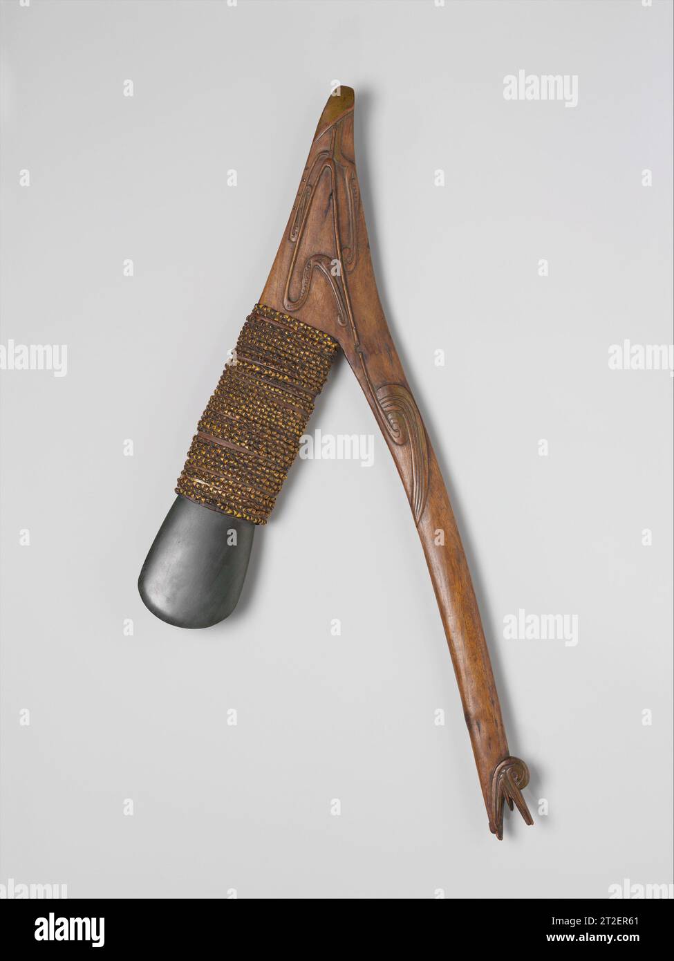 Ceremonial Axe Massim people mid- to late 19th century This object is a ceremonial axe from the ...