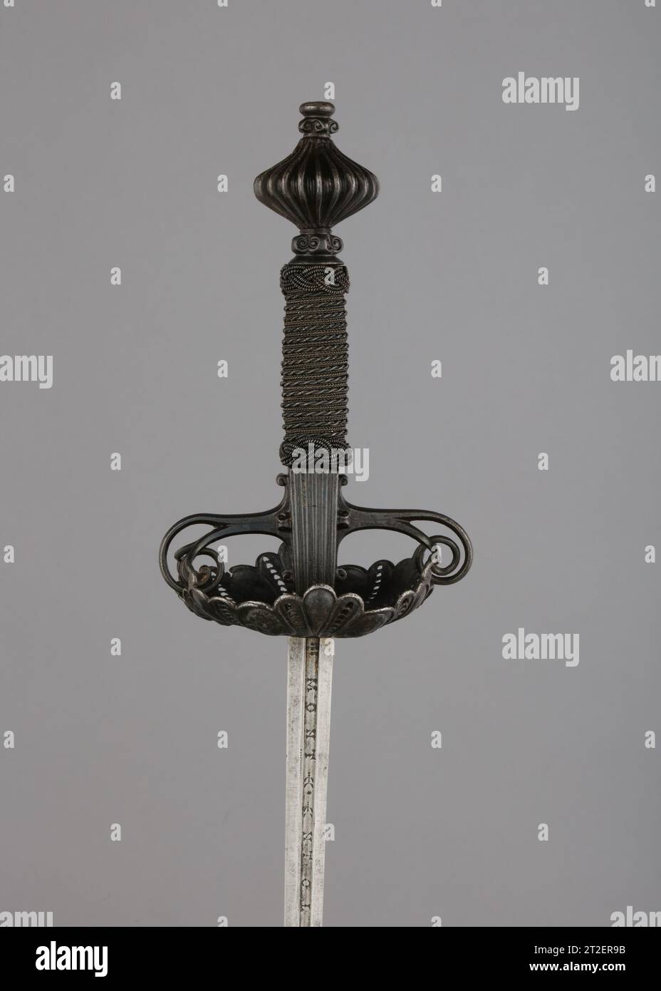 Rapier hilt, probably Dutch; blade, Spanish, Toledo ca. 1630 The rapier ...