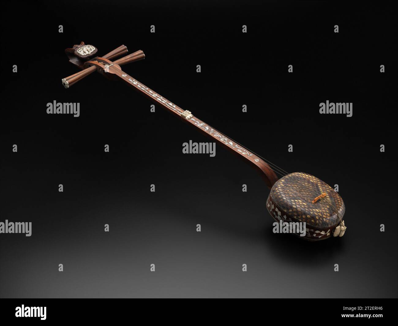 Sanxian (三弦 ) Chinese ca. 1900 There are two main forms of the sanxian ...