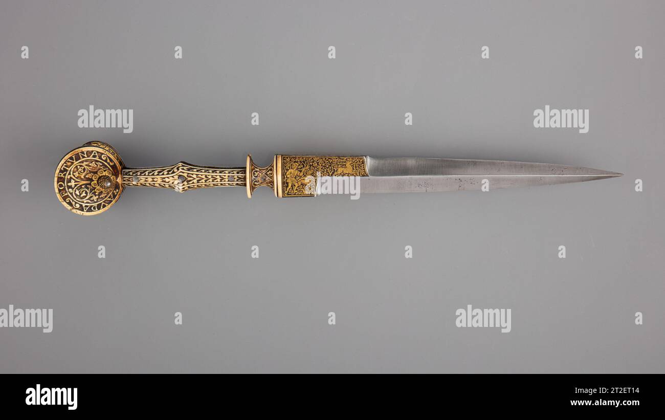 Eared Dagger Spanish 1540 The grip is characterized by the large ...