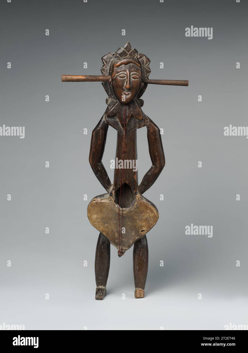 A Santal Lute (Dhodro Banam) Eastern India, probably Jarkhand 19th ...