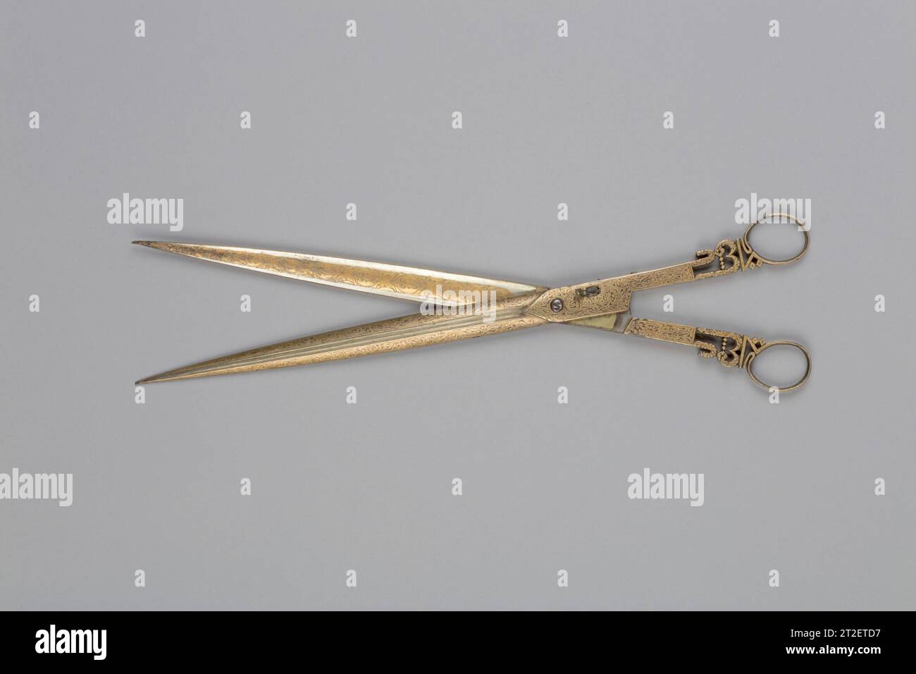 Scissors dated 1277 AH/1860–61 CE Although small, the elongated shape ...