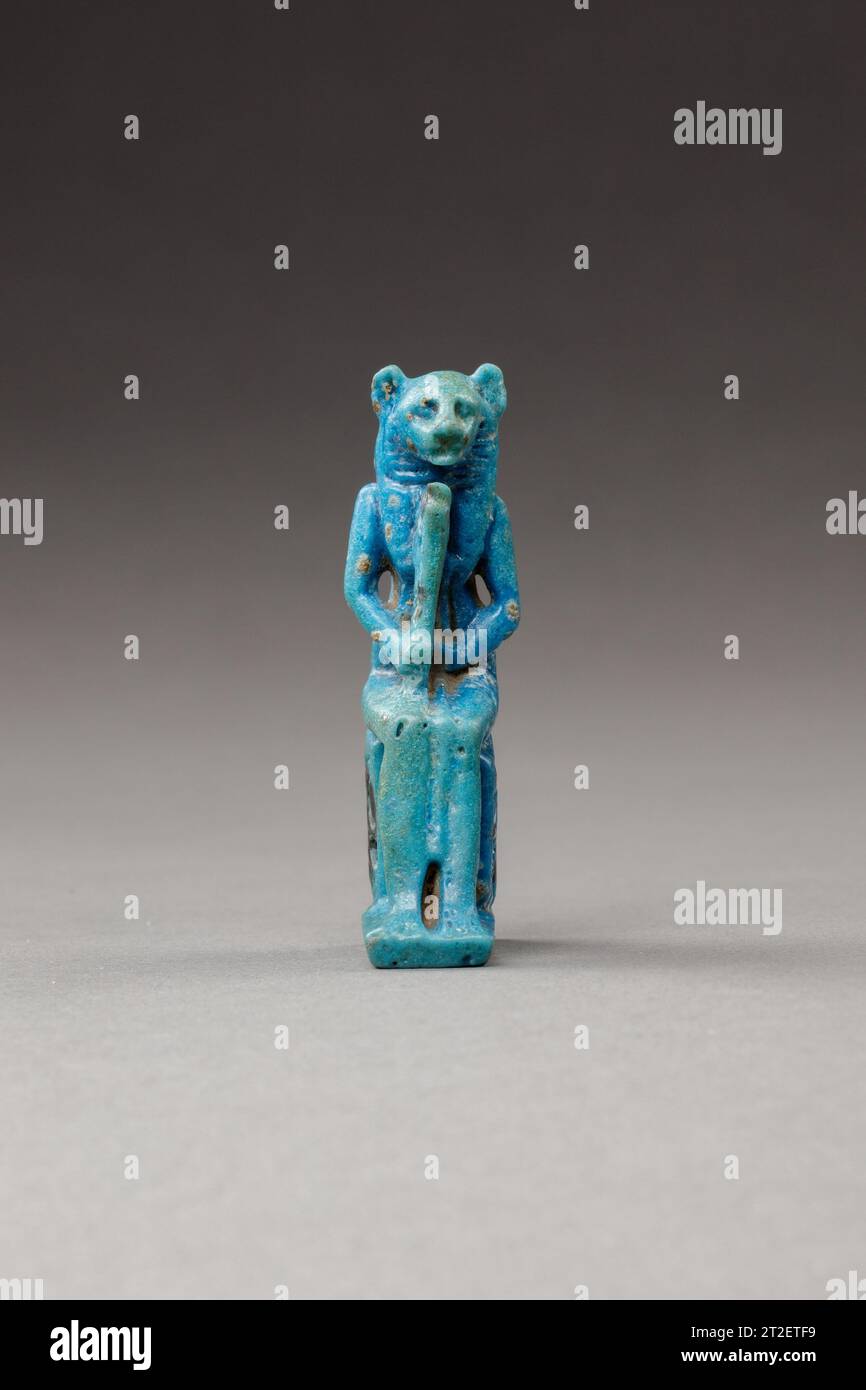 Bastet amulet Late Period–Ptolemaic Period 664–30 B.C. View more ...