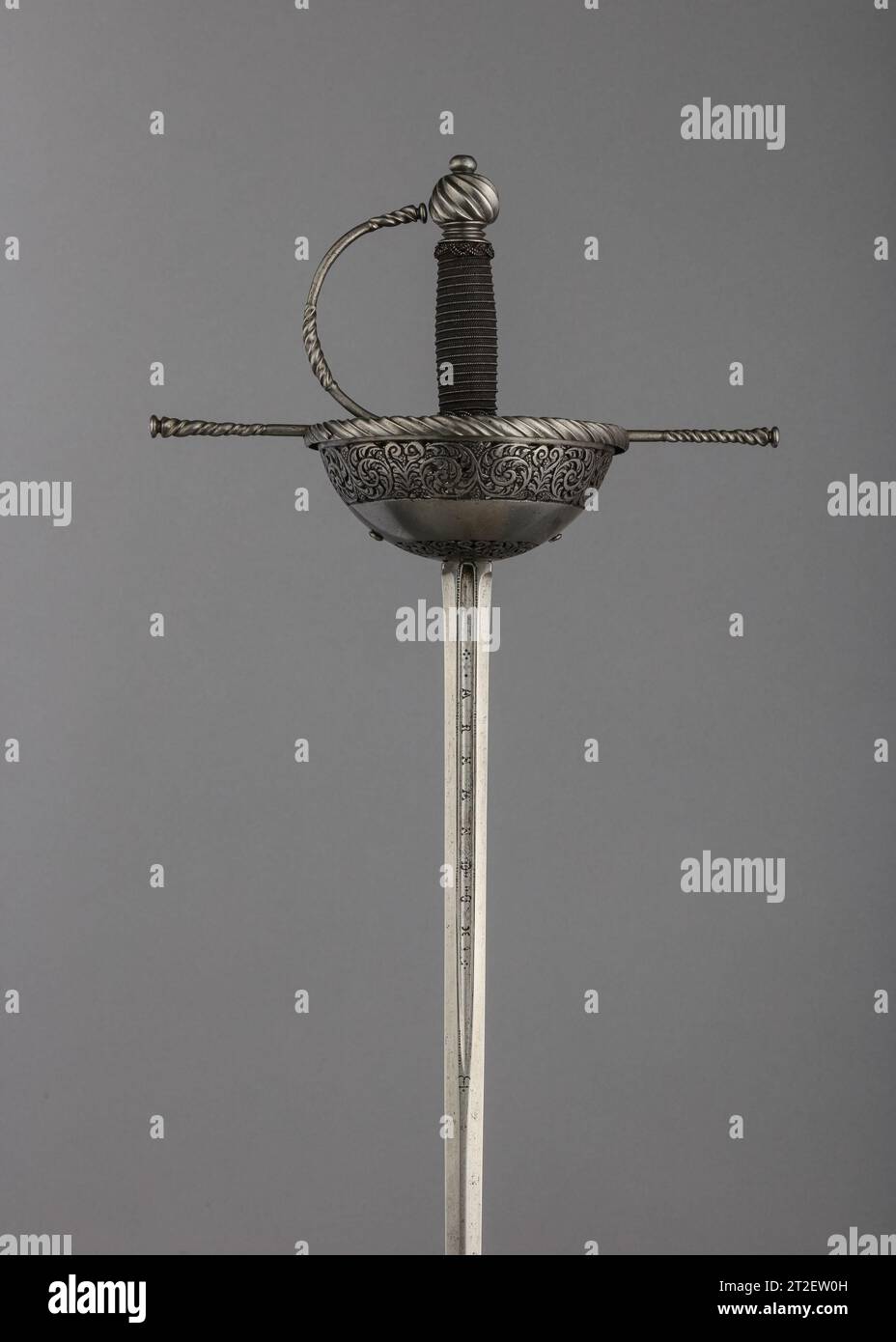 Cup-Hilted Rapier Spanish 17th century The rapier was the principal ...